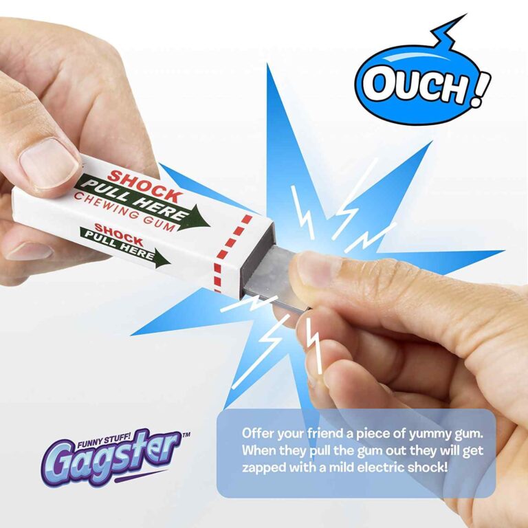 Shocking Fun for Hilarious Pranks | Prank Chewing Gum Set