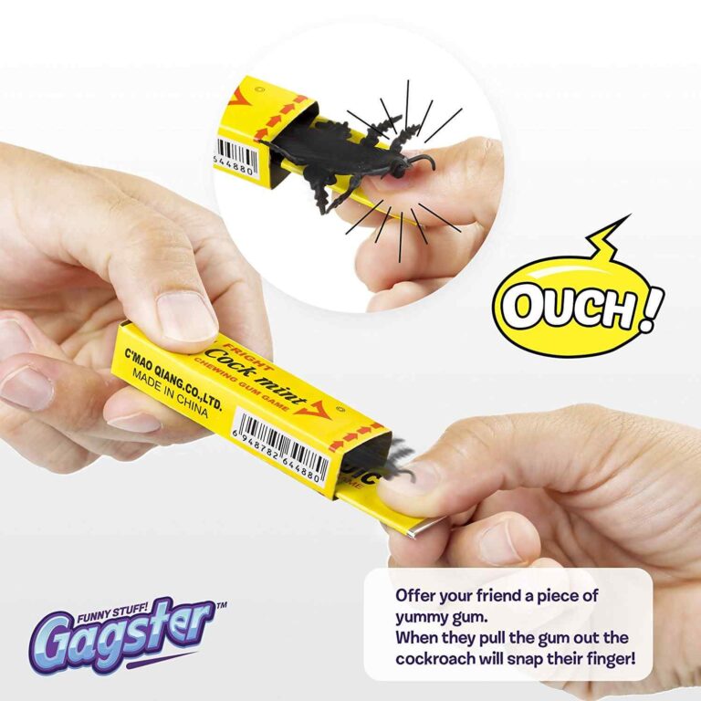 Shocking Fun for Hilarious Pranks | Prank Chewing Gum Set